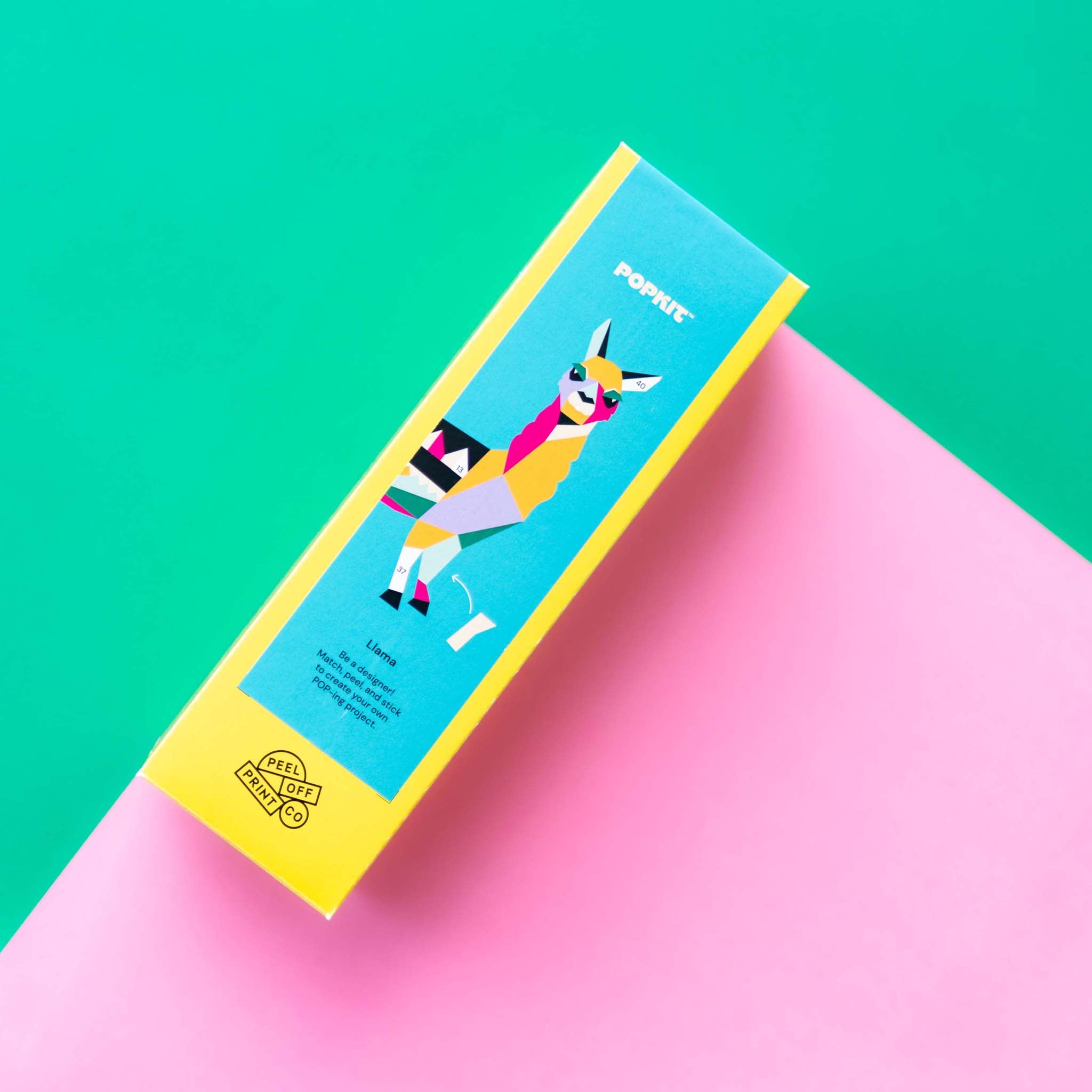 Llama Peel off paper Print POPKIT – PEEL OFF PRINT CO